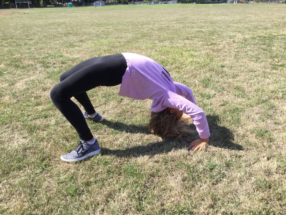 6)Flip your legs over your head and onto the ground just like your ...
