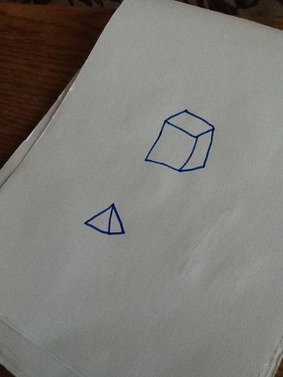 How to draw 3d shapes - B+C Guides