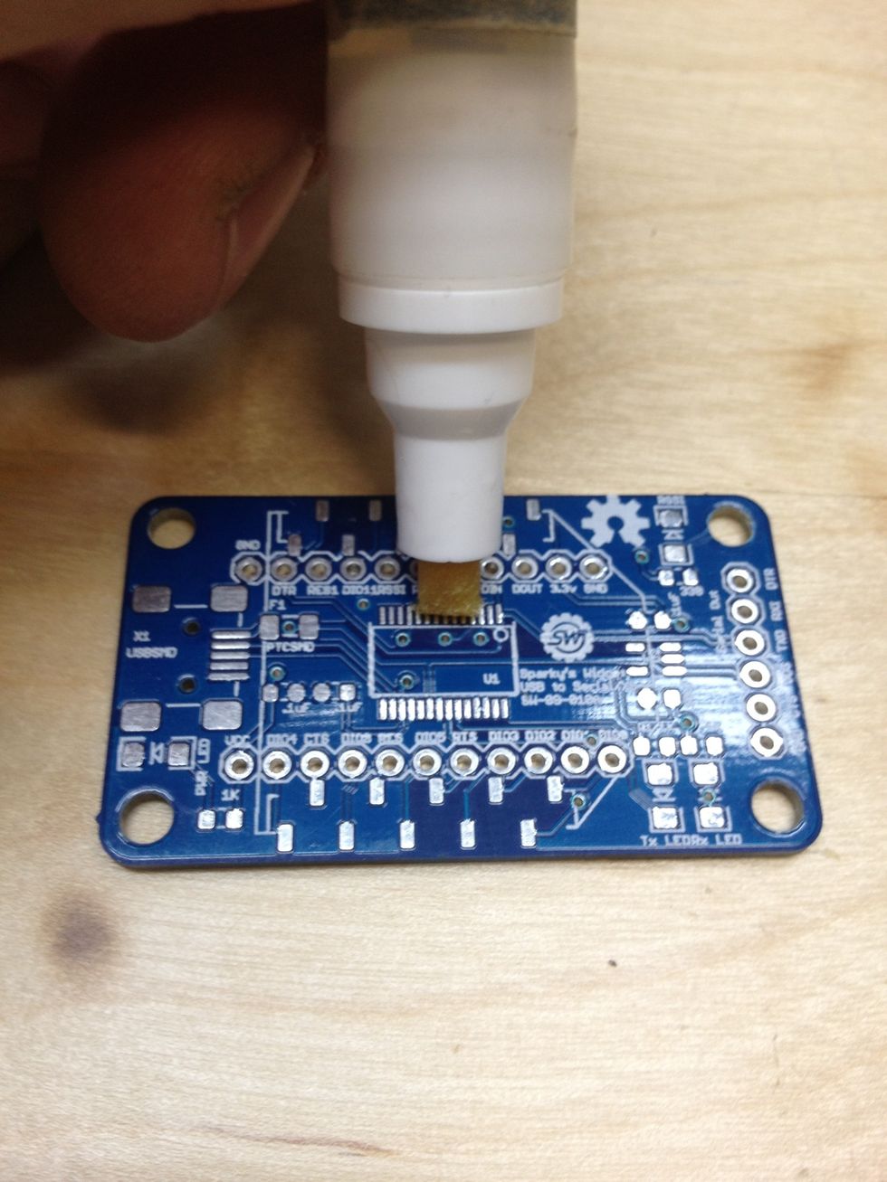 How to solder smt ics and other parts - B+C Guides