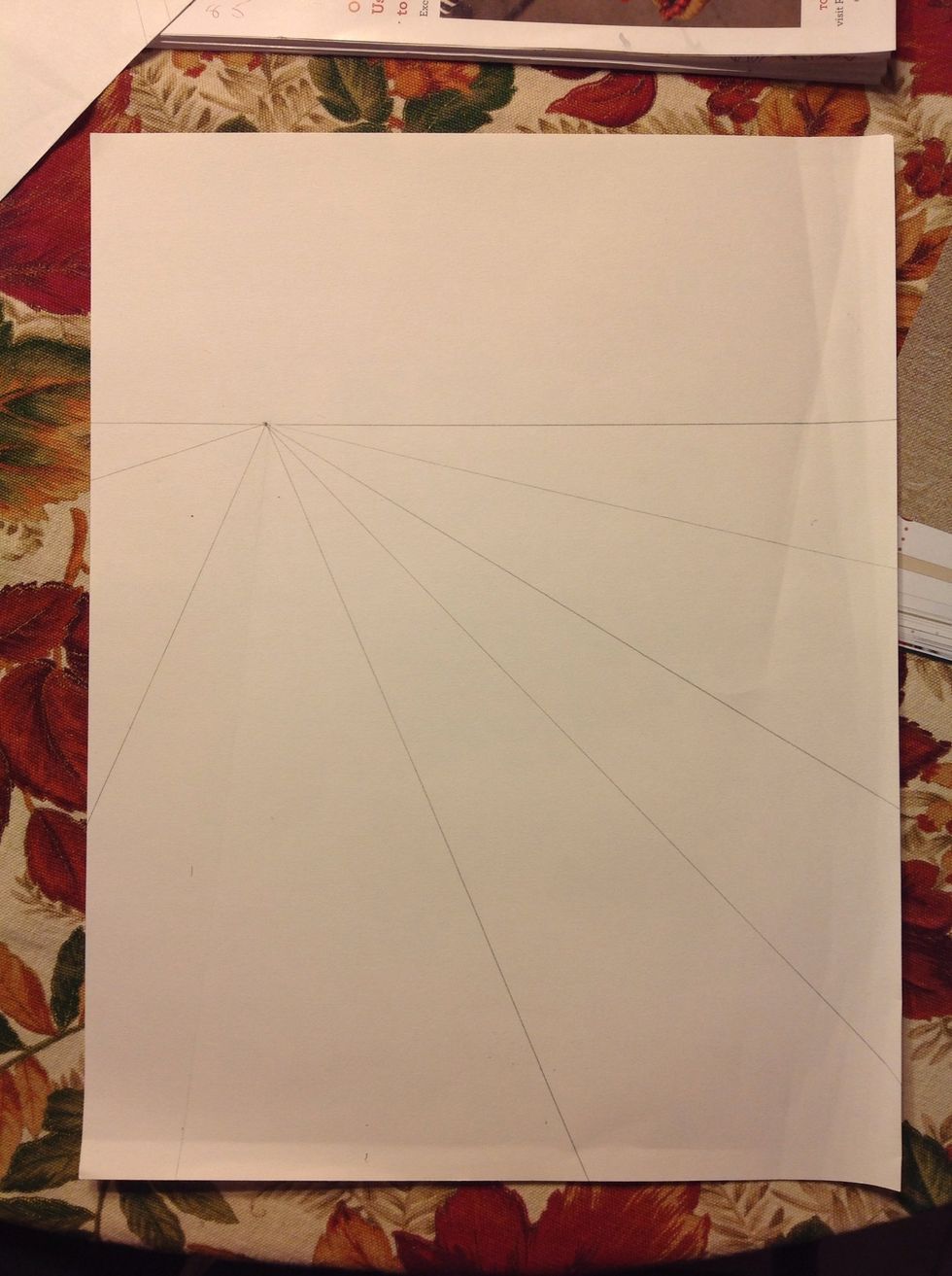 How to draw a field with one point perspective - B+C Guides