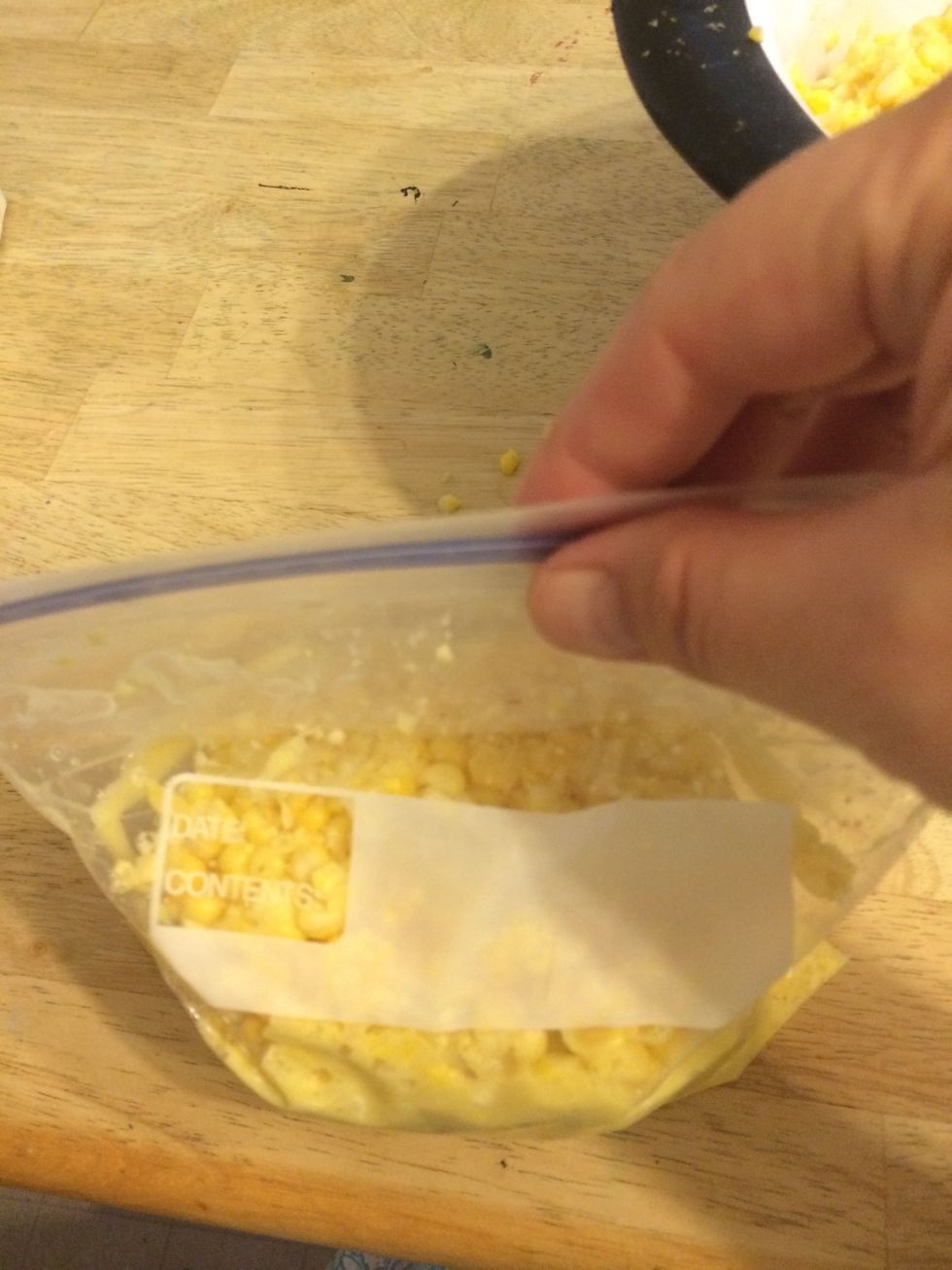How to Cut and Freeze Fresh Corn - B+C Guides