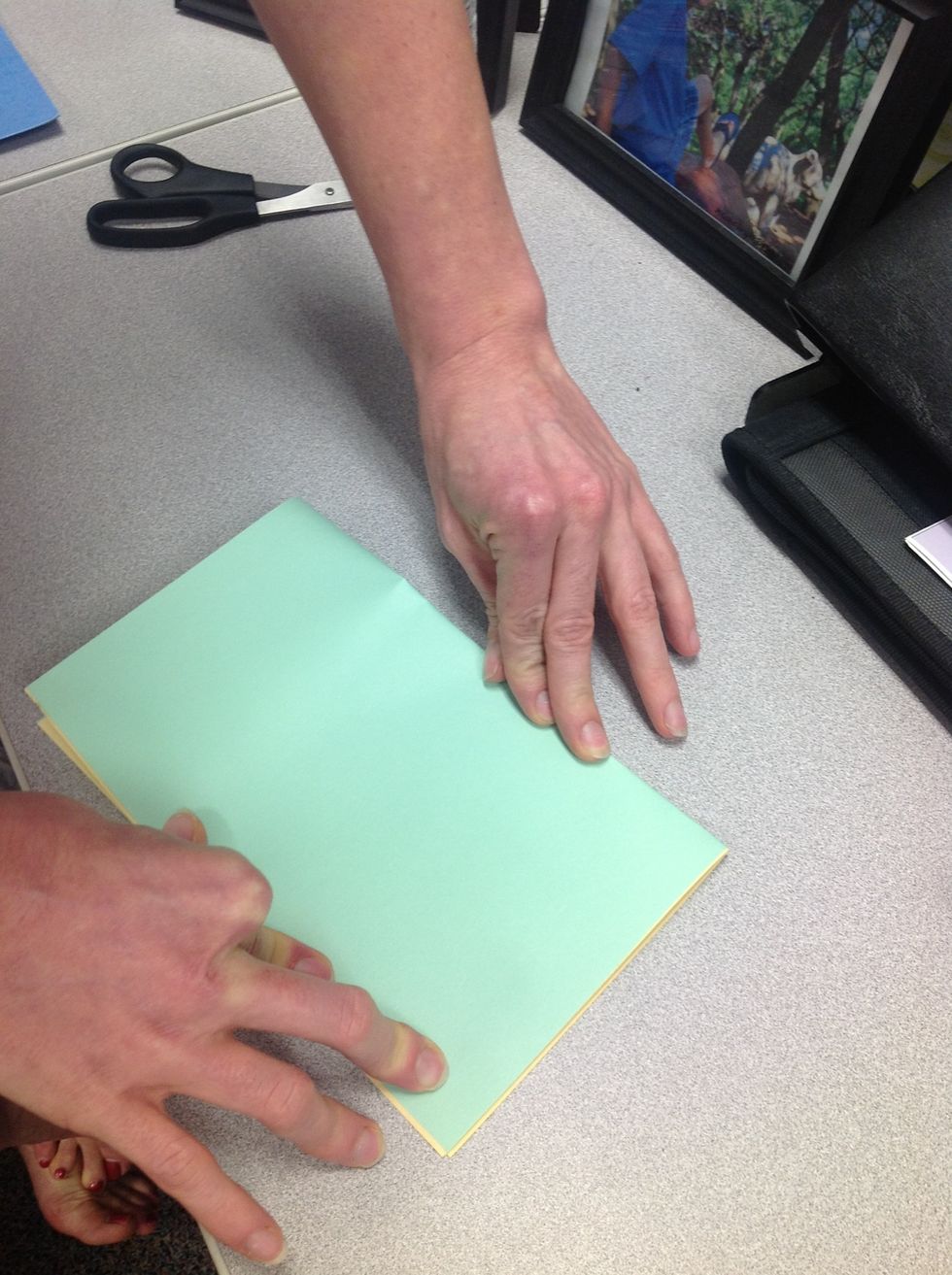 How to create a three-tab book - B+C Guides