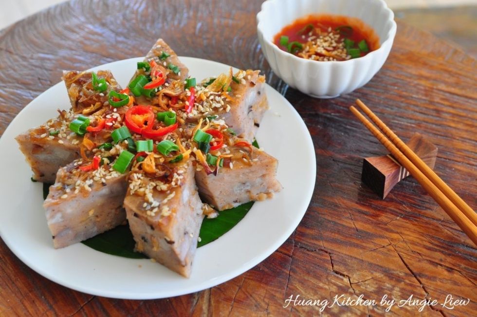 How to make steamed yam cake - B+C Guides