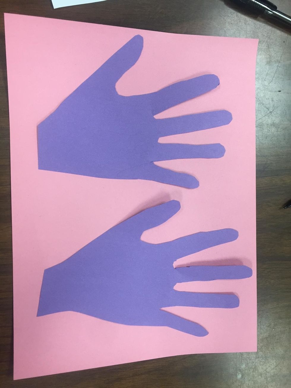 How to make butterfly hands - B+C Guides