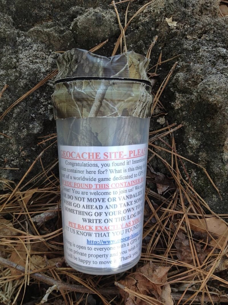 Unique Geocache Containers