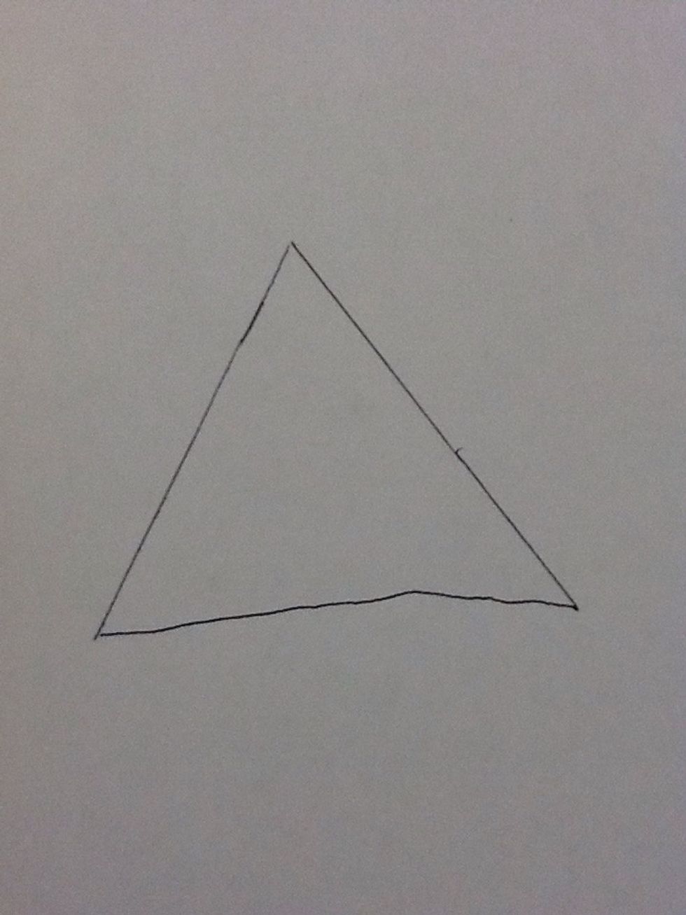 How to make a cartoon triangle. - B+C Guides