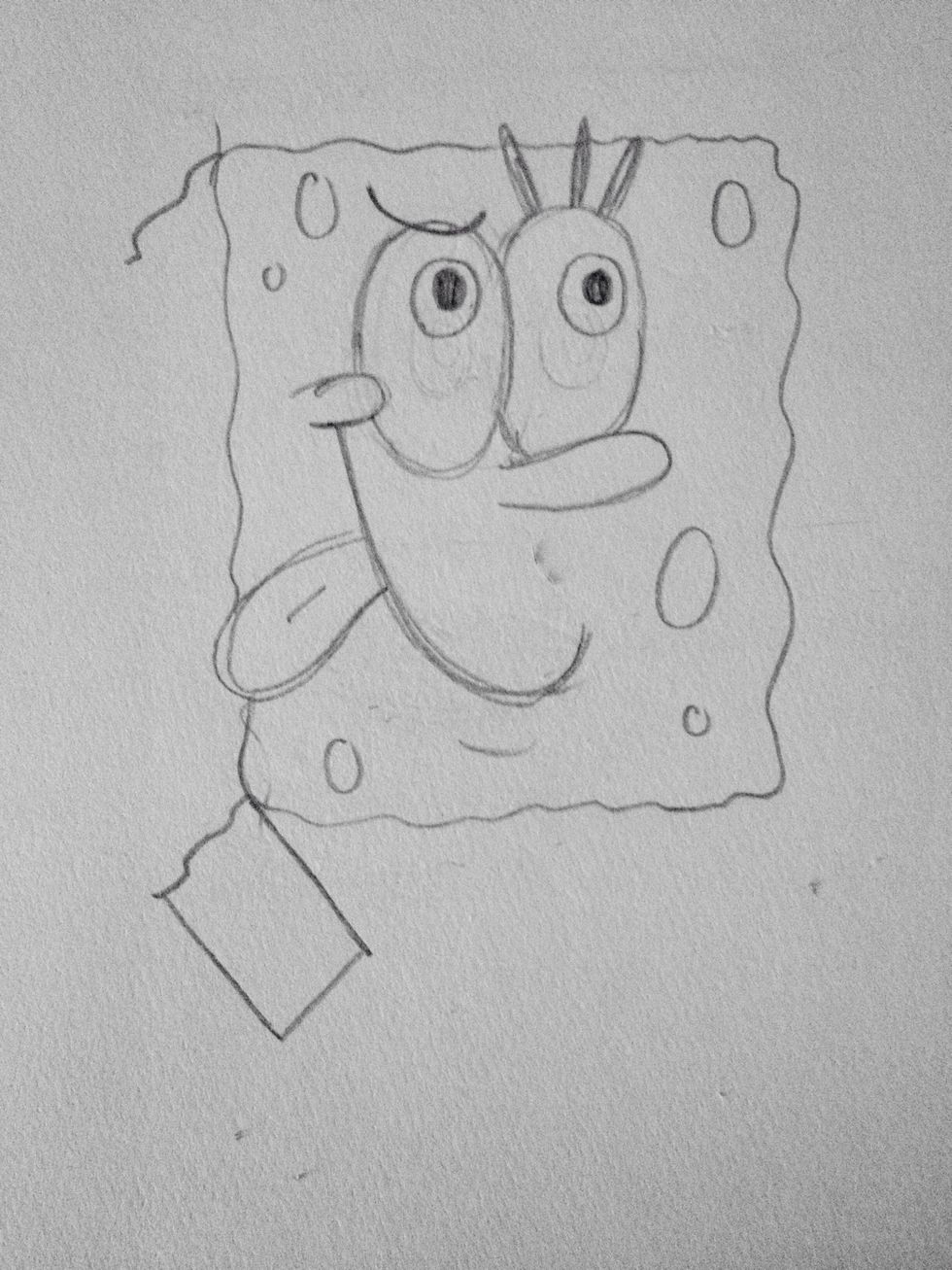 How to draw spongebob squarepants - B+C Guides