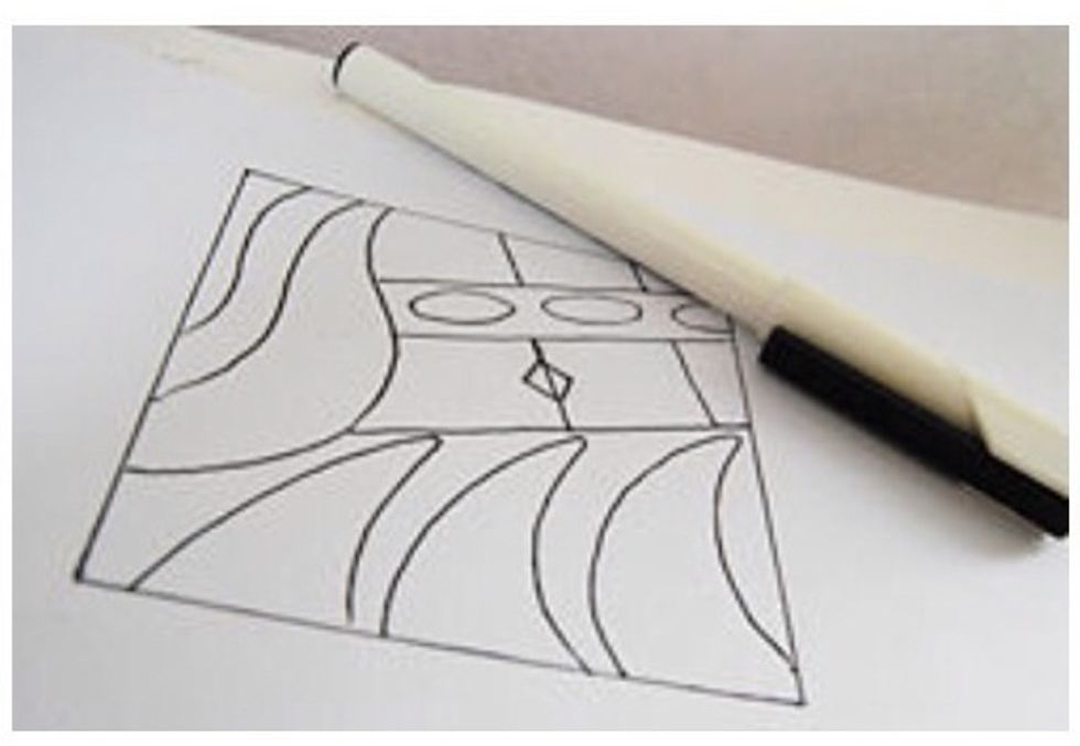 How to start a zentangle - B+C Guides