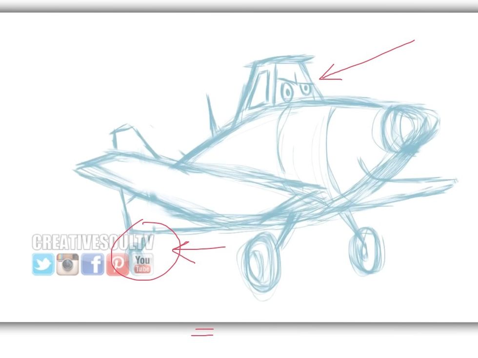 How to draw dusty from disney's animated movie planes - B+C Guides