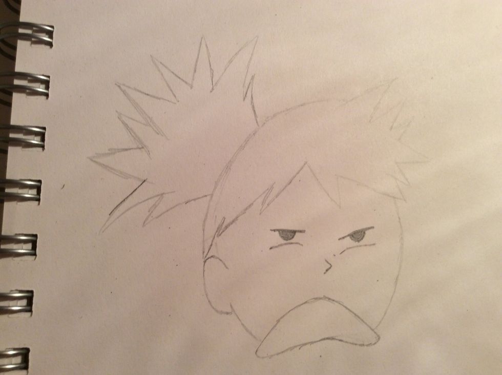 How to draw an angry cartoon face - B+C Guides