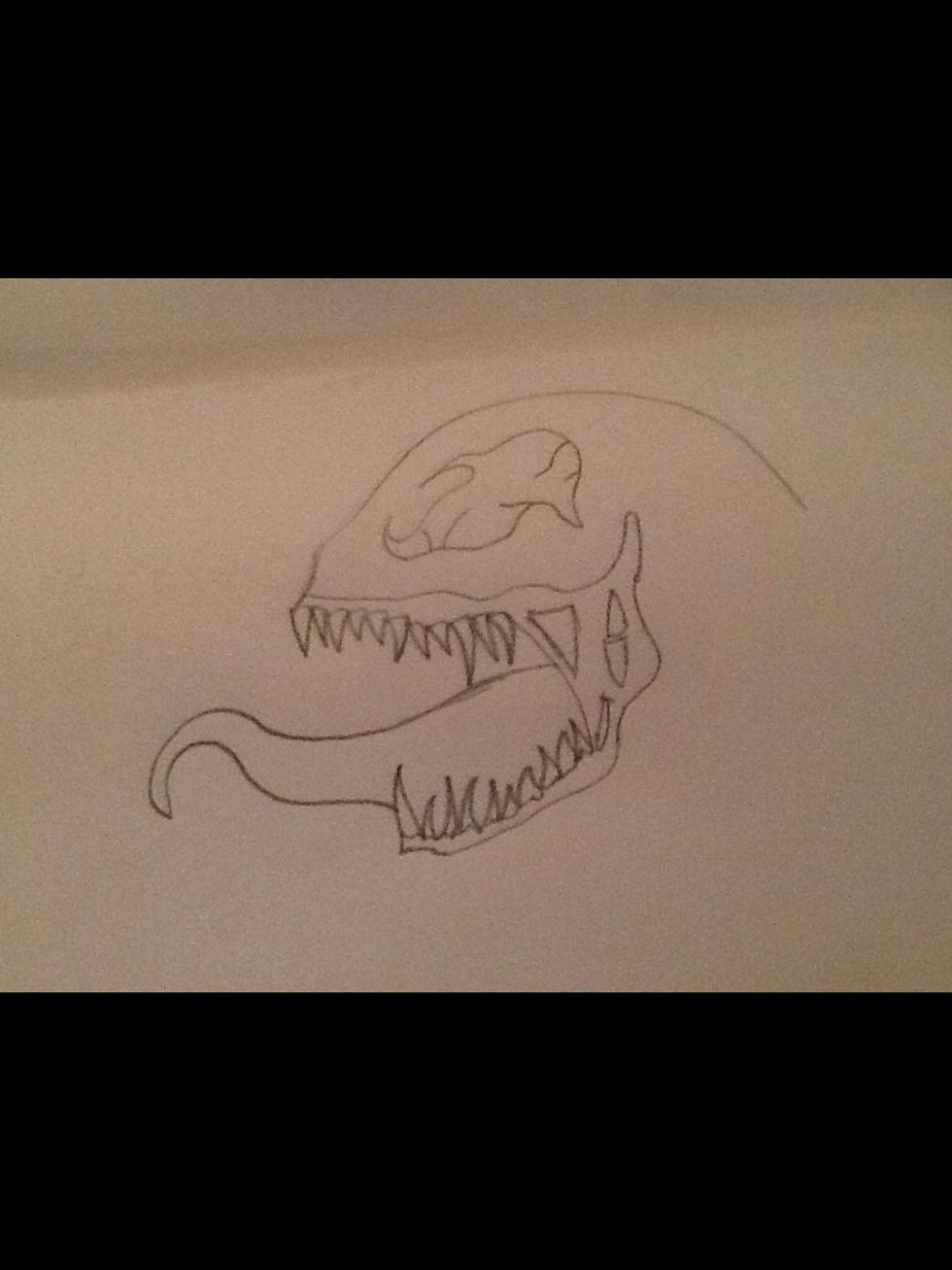 How to draw venom - B+C Guides