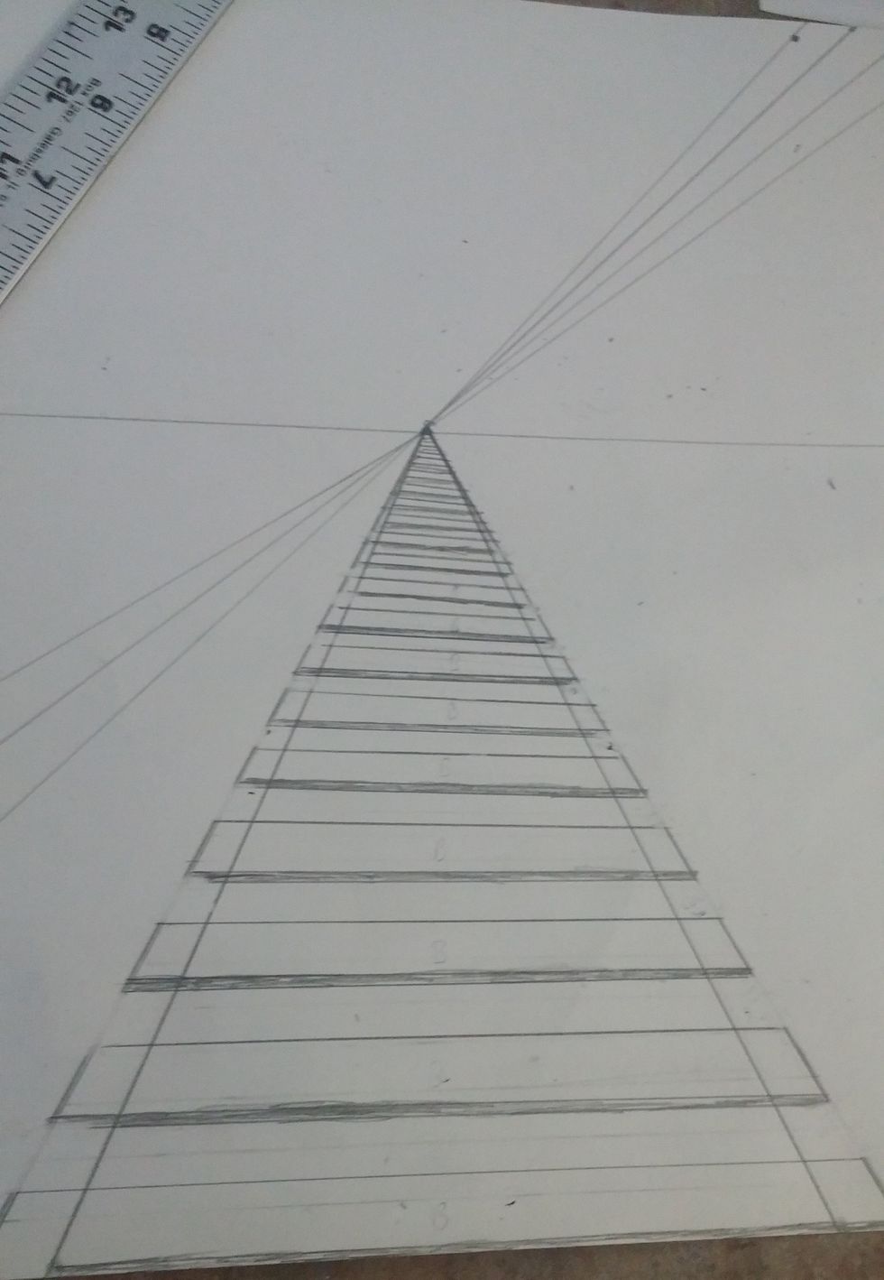 How to draw a 1-point perspective railroad - B+C Guides