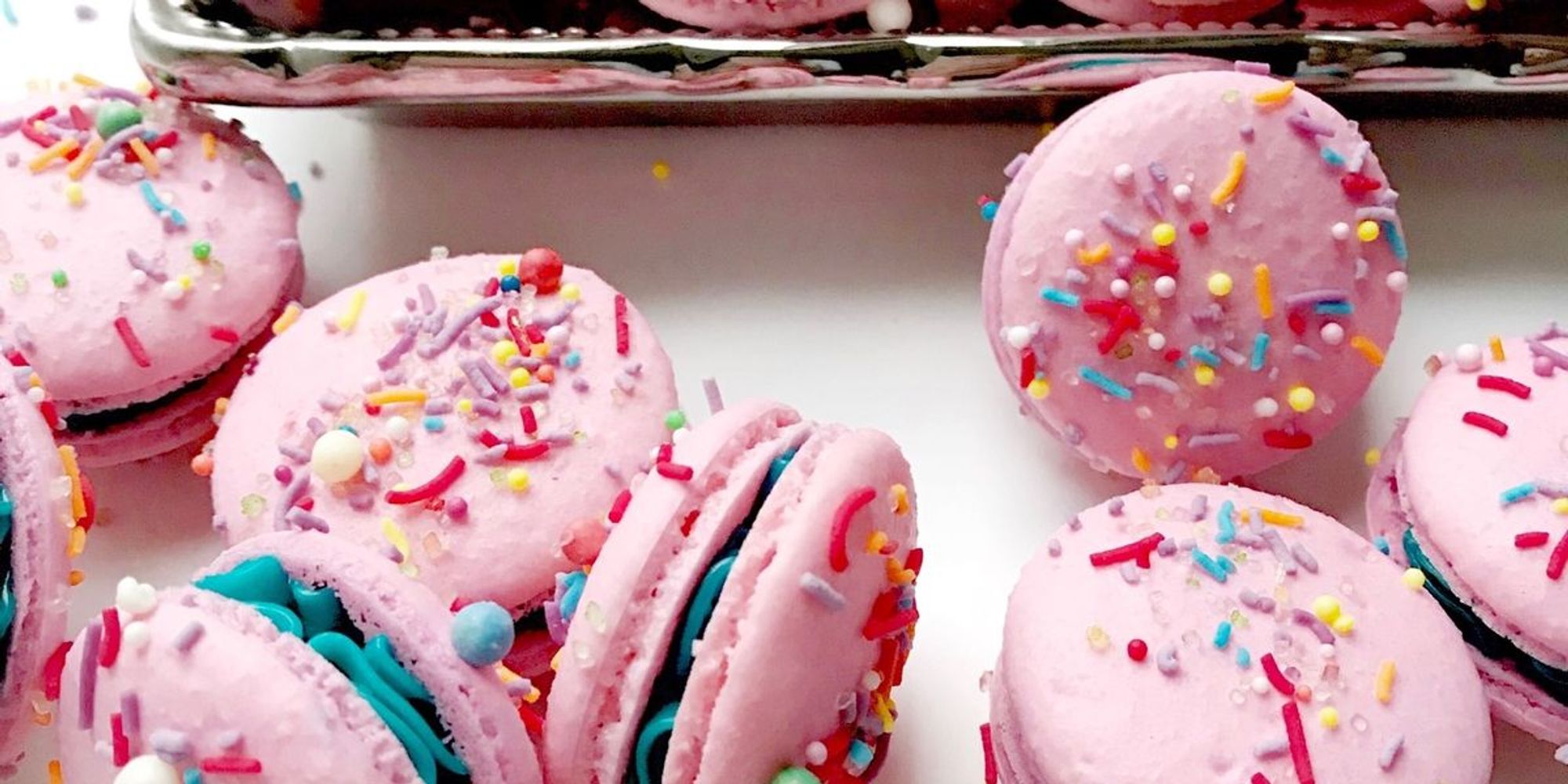 How to make cotton candy macarons - B+C Guides