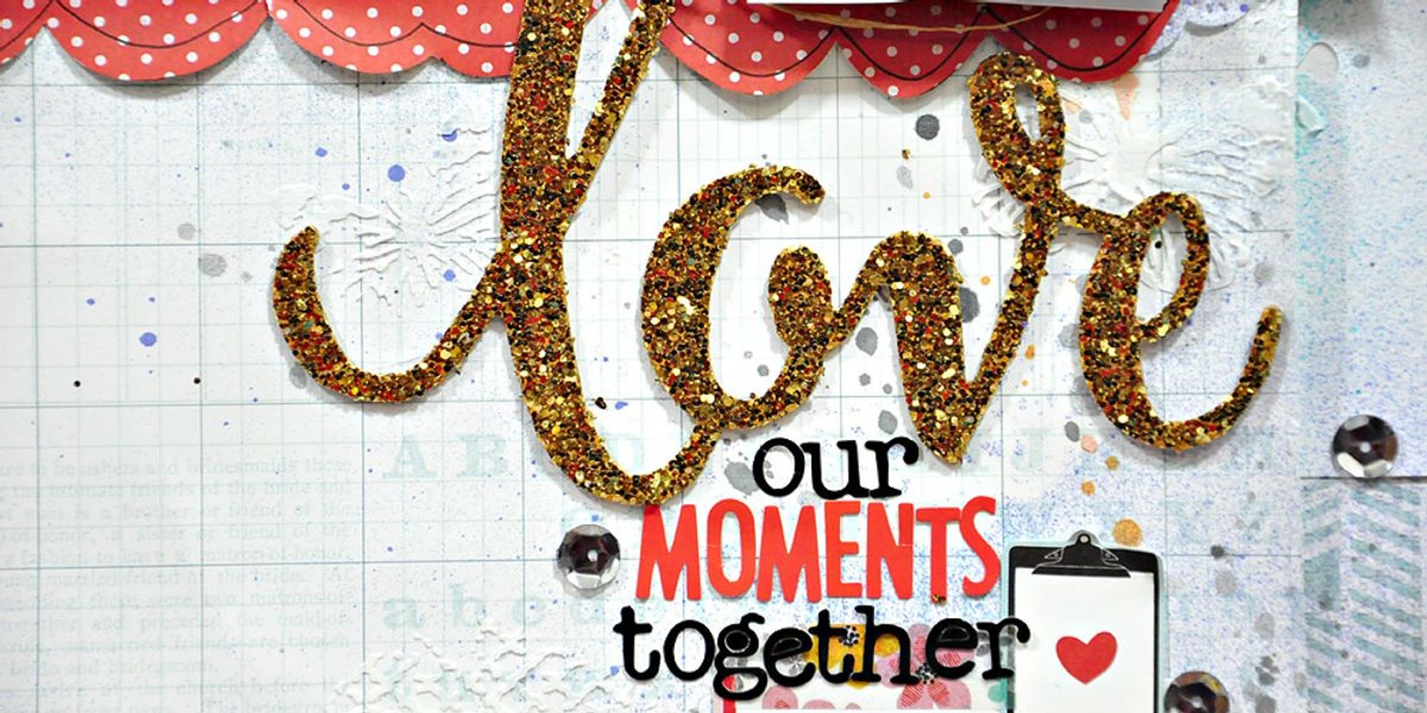 How to create a simple mixed media layout - B+C Guides