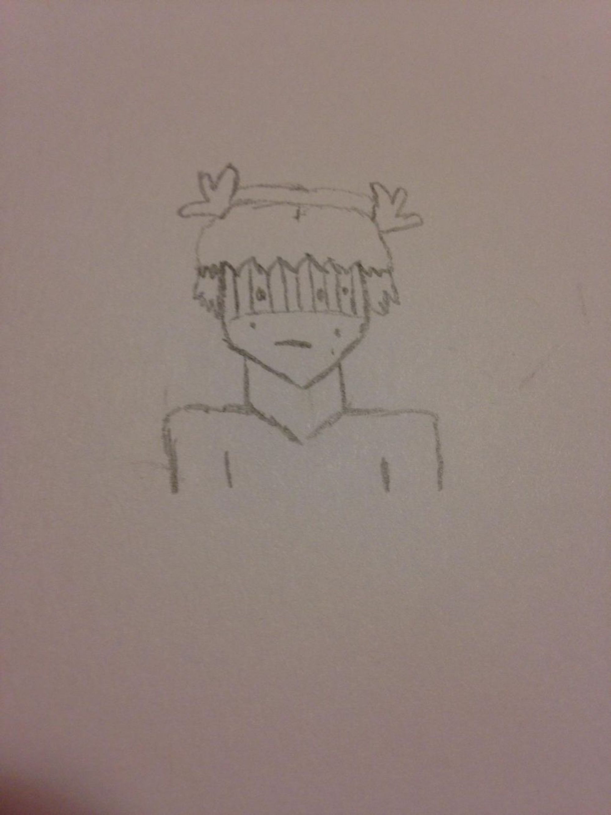 How to draw a nervous anime character - B+C Guides