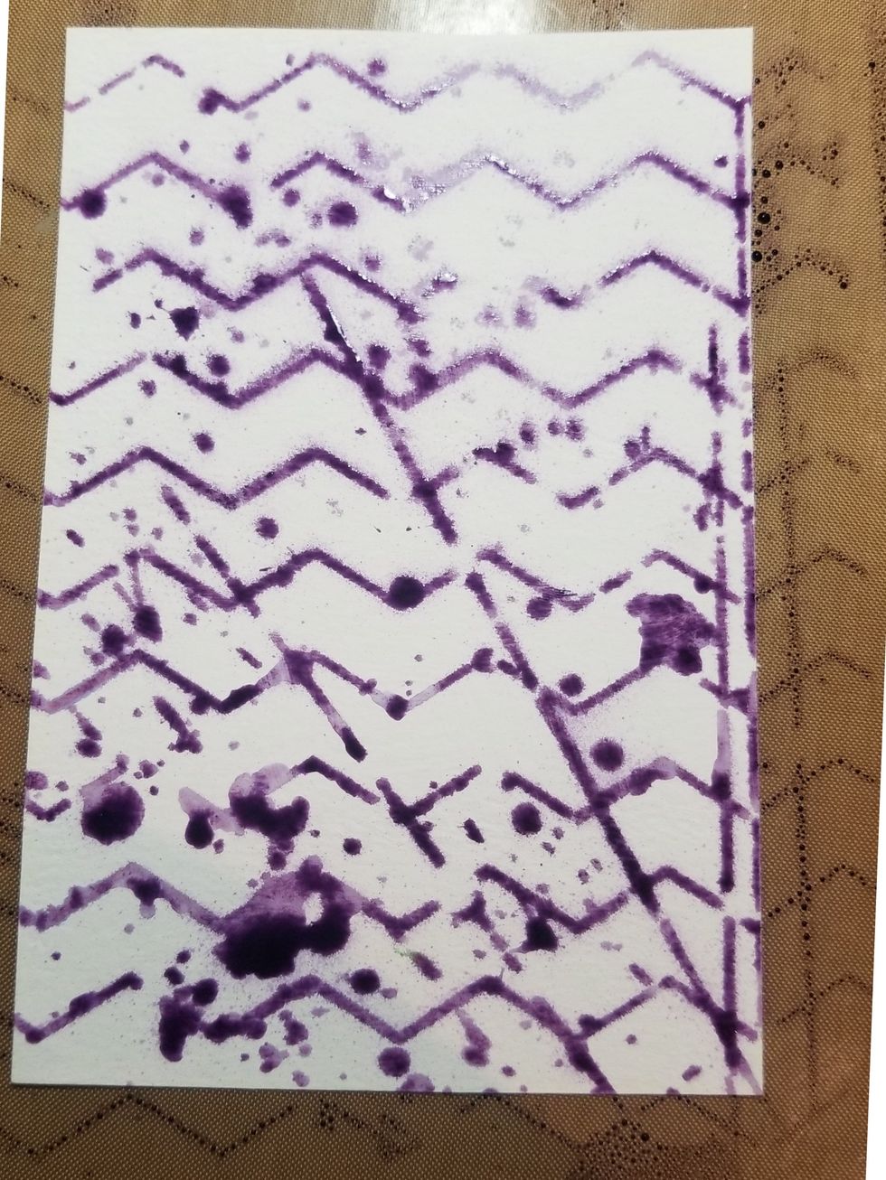 How to color die cuts - B+C Guides