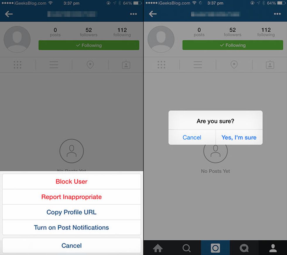 How to stay safe on instagram - B+C Guides
