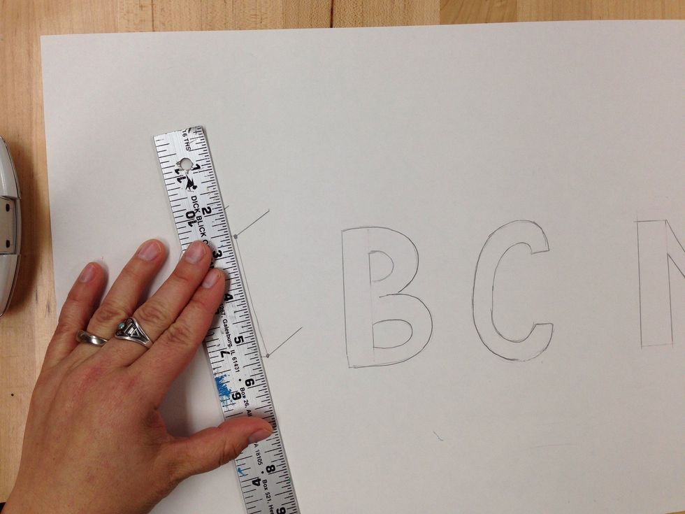 How To Draw 3 dimensional Letters B C Guides how-to-draw-3-dimensional-letters-b-c-guides