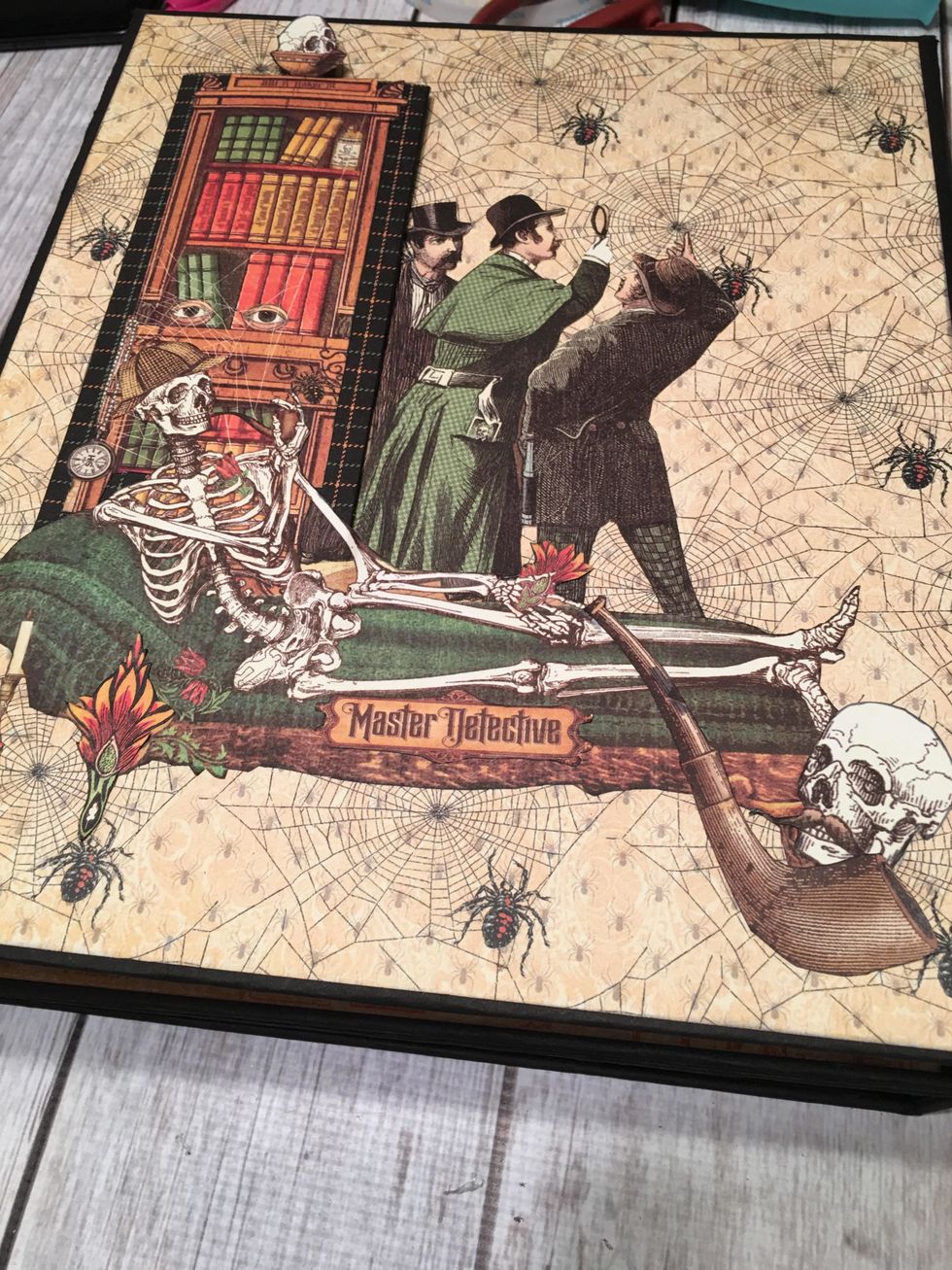 Create a Graphic 45 Mysterious Folio Album - B+C Guides