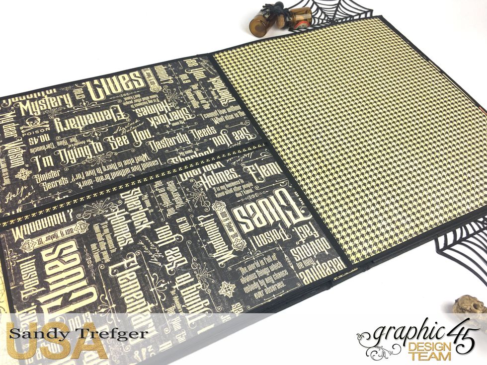 Create a Graphic 45 Mysterious Folio Album - B+C Guides
