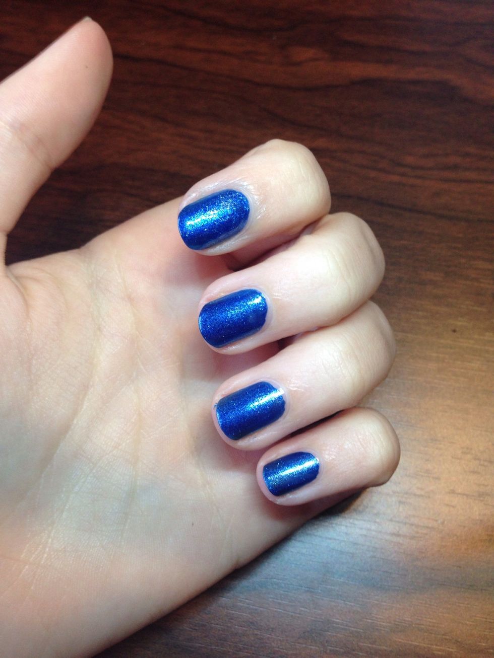 How to "starry night" nails - B+C Guides