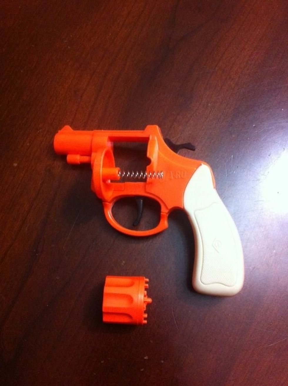 How to modify a $2 cap gun to load faster and smoother - B+C Guides