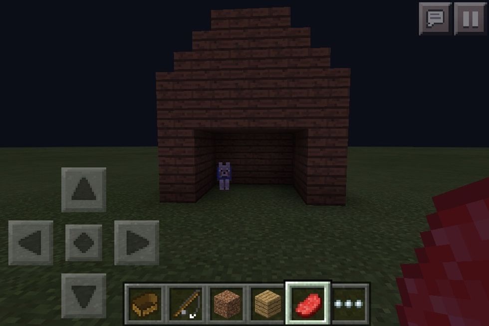 How to make a minecraft doghouse - B+C Guides