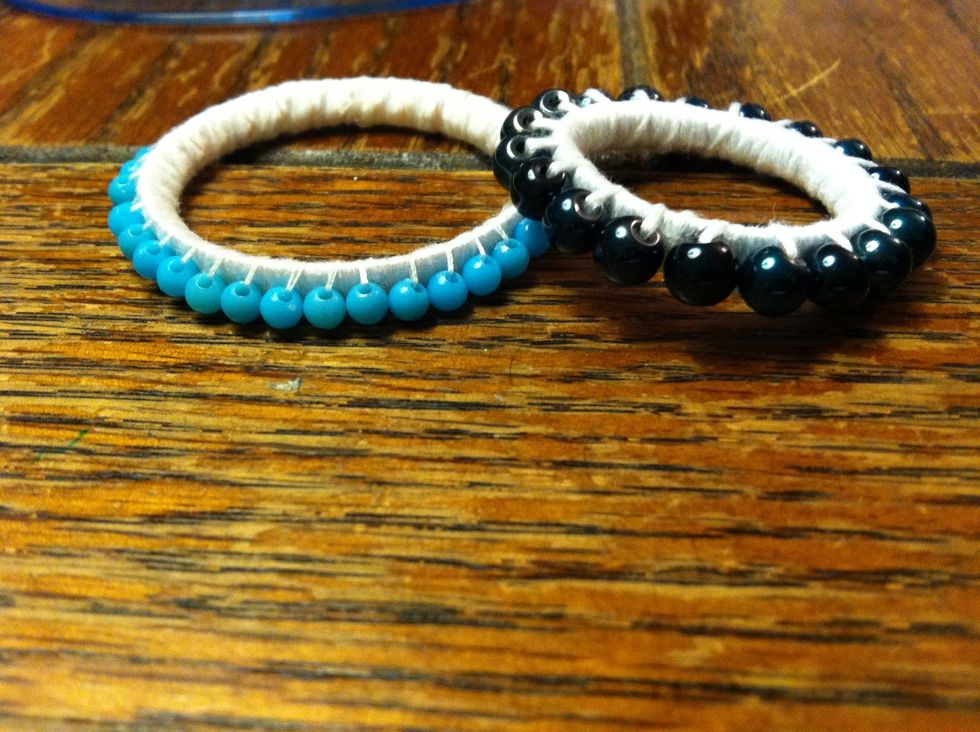 How to add to your wrapped bottle rings: technique 3 - B+C Guides