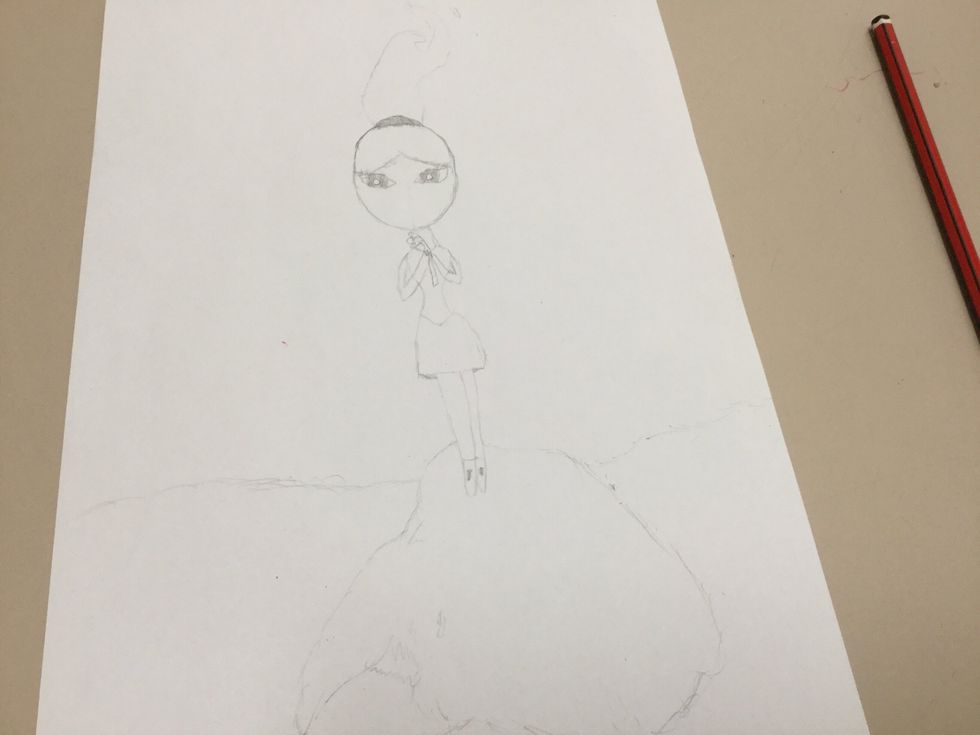 How to draw a water girl - B+C Guides
