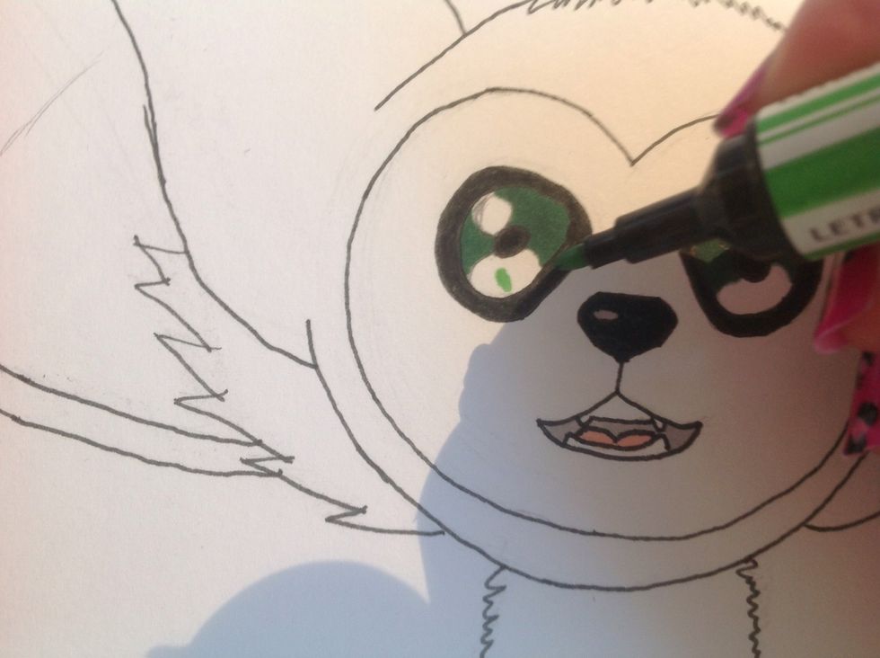 How to draw momo in avatar 😻 - B+C Guides