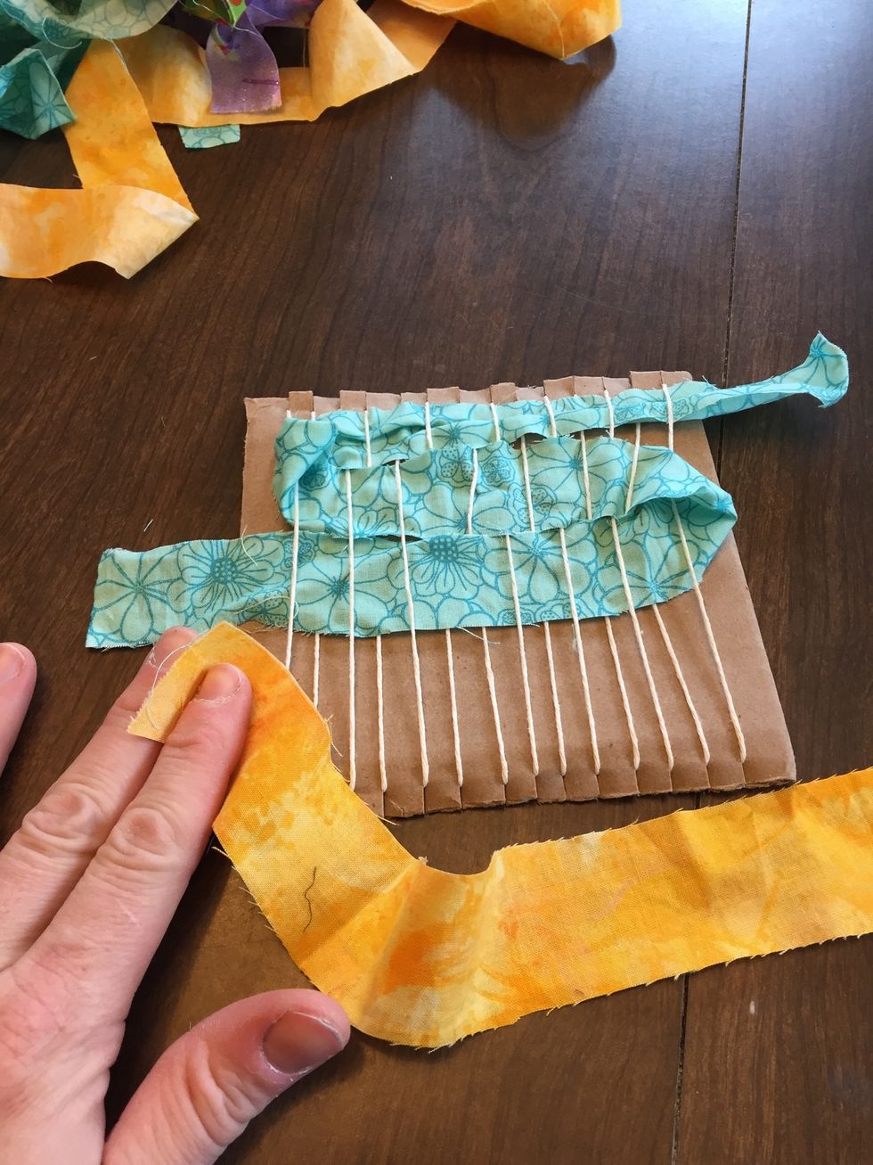 How to make a rag weaving - B+C Guides