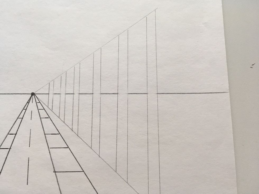 How to draw a one-point perspective landscape - B+C Guides