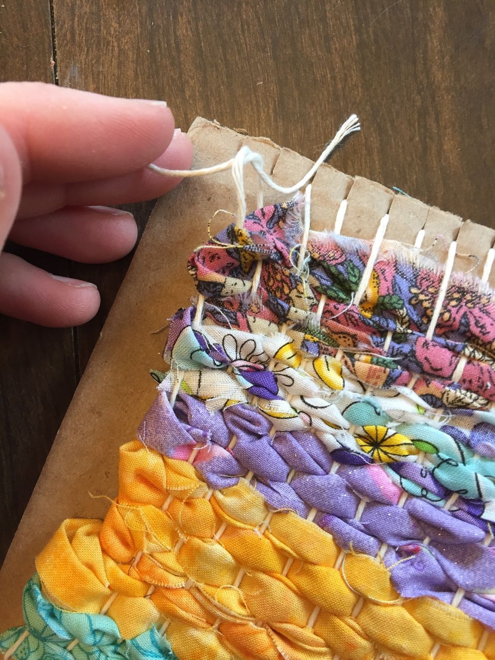 How to make a rag weaving - B+C Guides