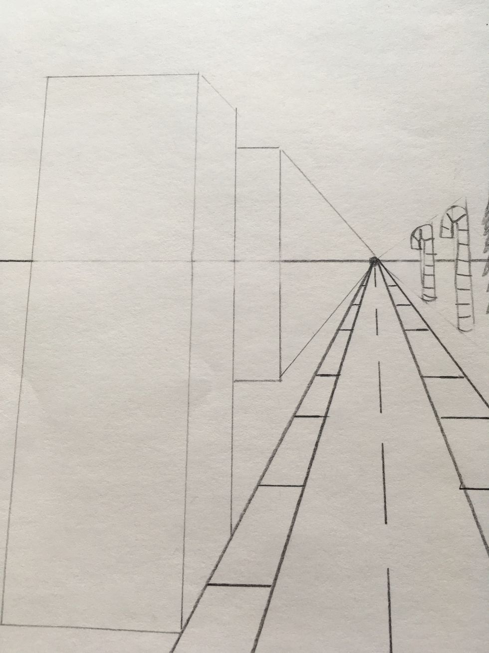 How to draw a one-point perspective landscape - B+C Guides