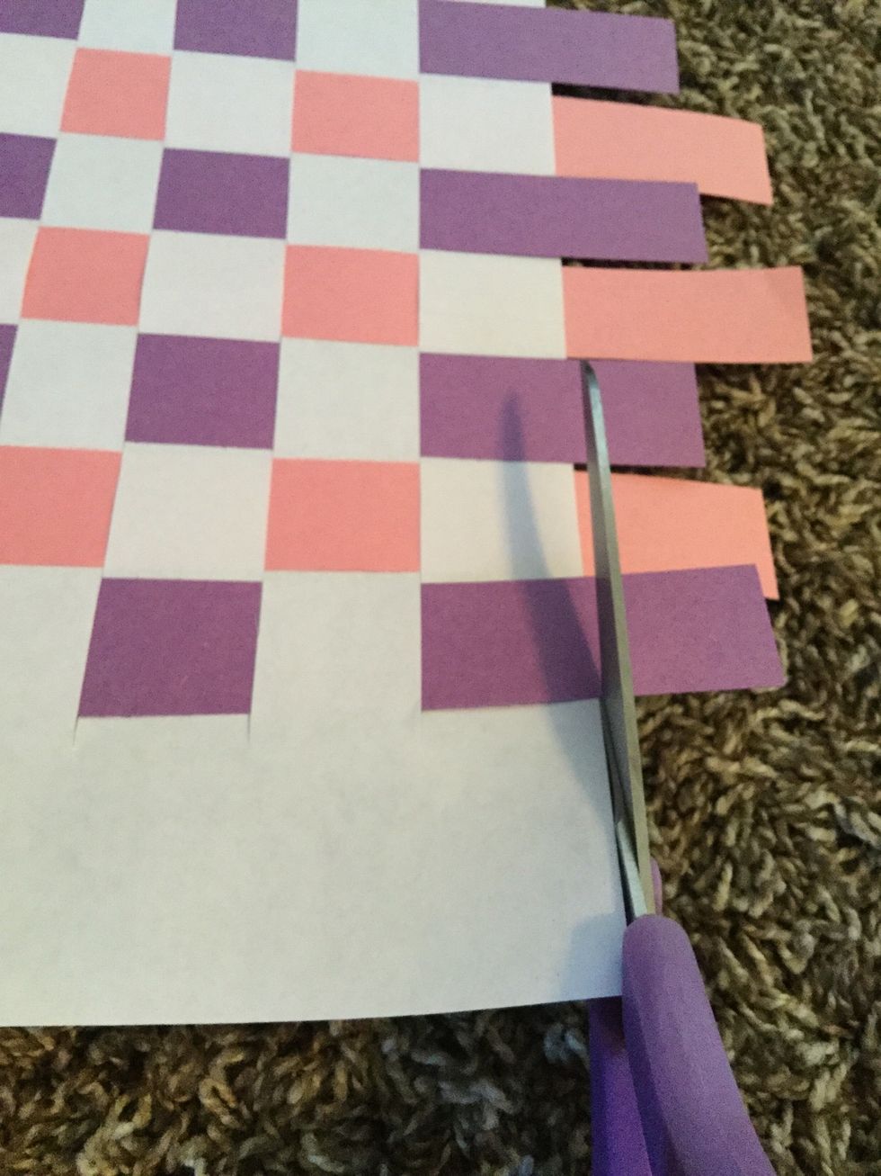 How to weave paper - B+C Guides