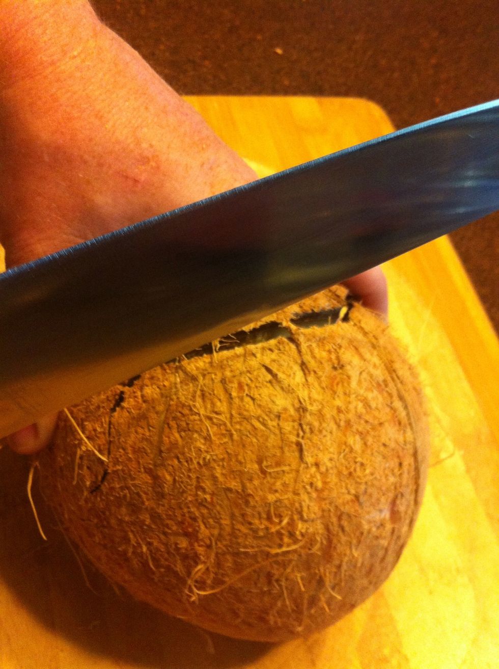 How to prep a fresh coconut - B+C Guides