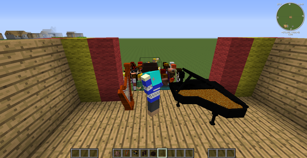 How to make a stage on minecraft - B+C Guides