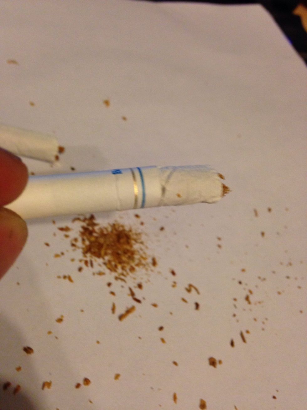 How to save a broken cigarette - B+C Guides
