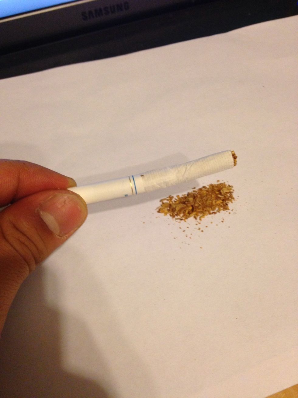 How to save a broken cigarette - B+C Guides