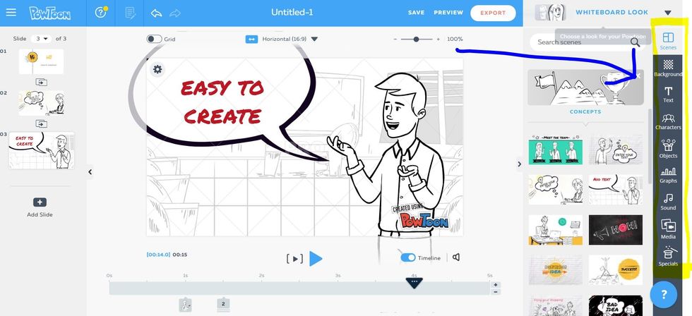 How to use powtoon - B+C Guides