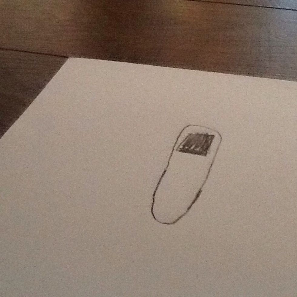 How to draw a phone holder - B+C Guides