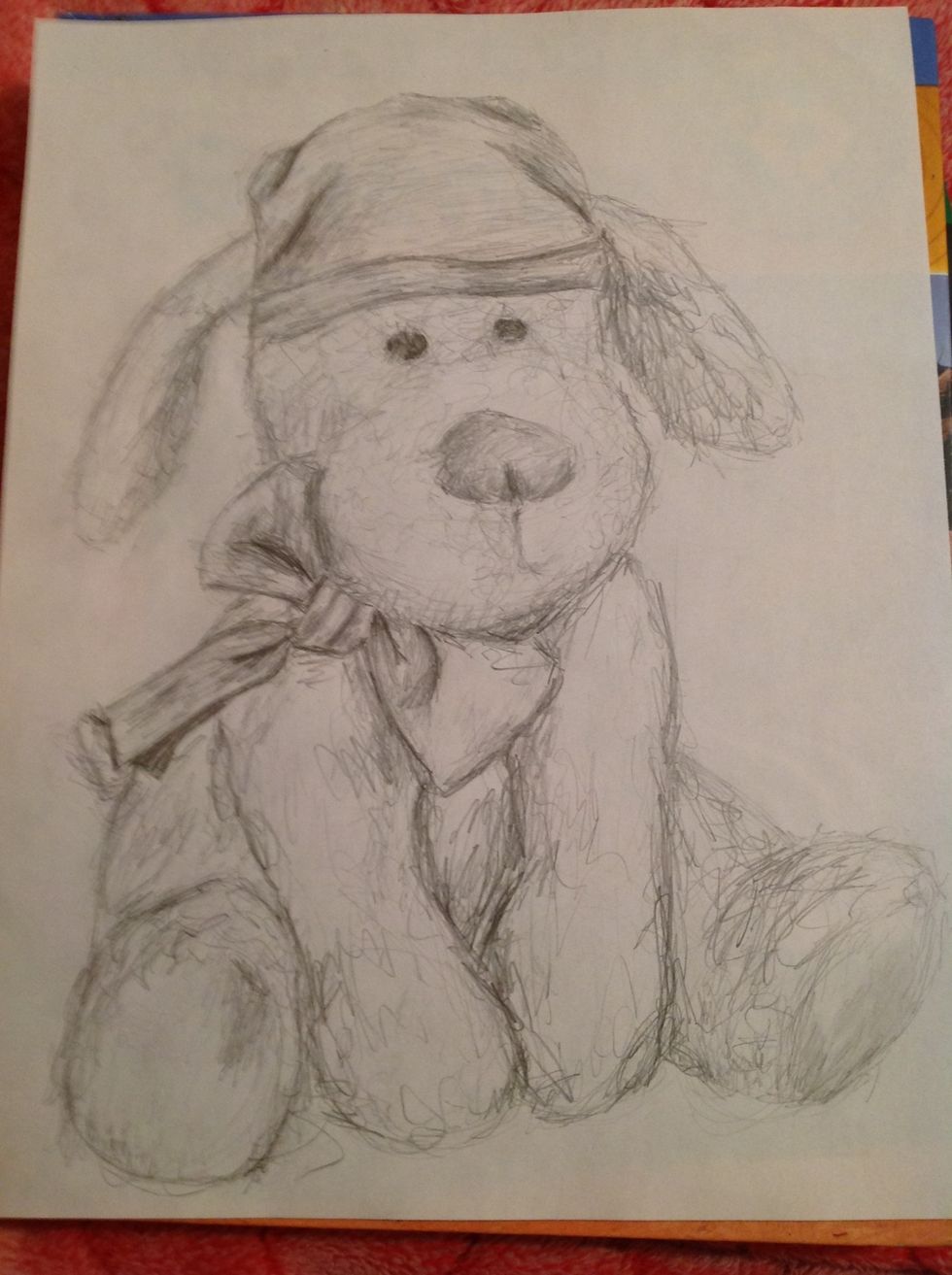 How to draw a stuffed animal - B+C Guides