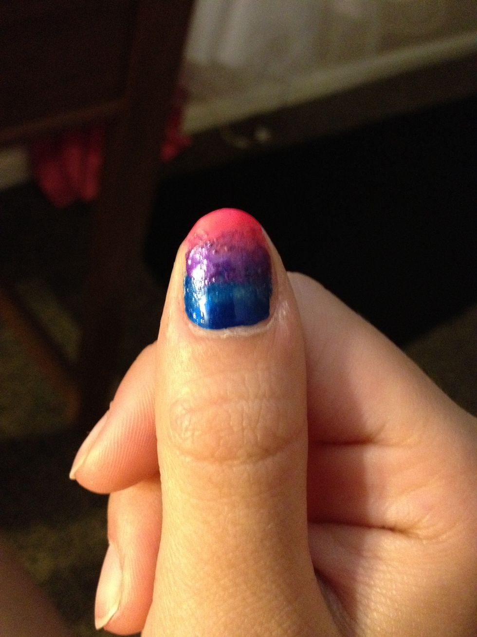 How to create a faded nail polish - B+C Guides