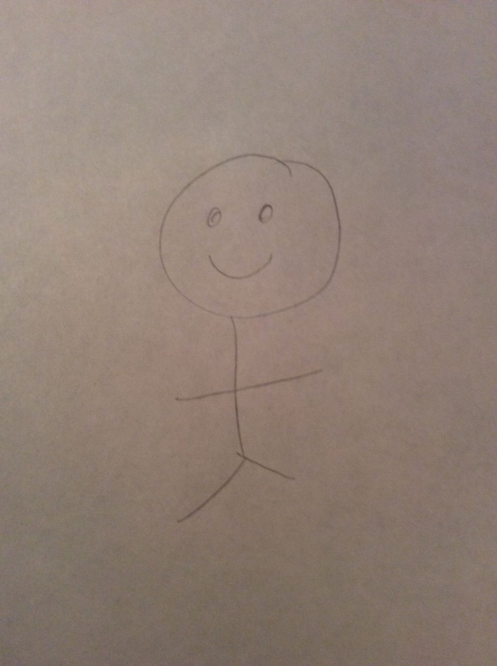 How to draw a cute stick figure - B+C Guides