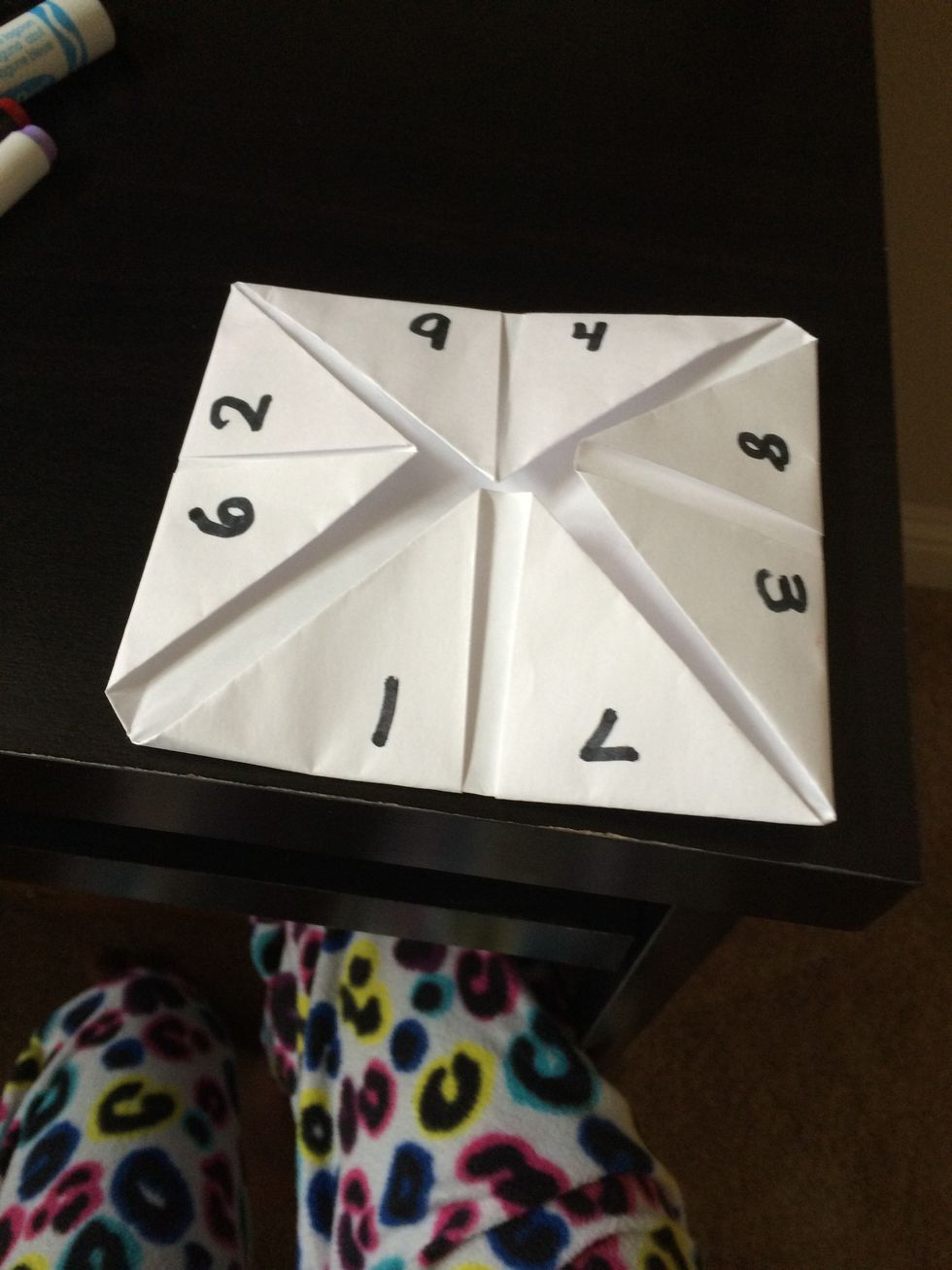 How to create a fortune teller part 1 - B+C Guides