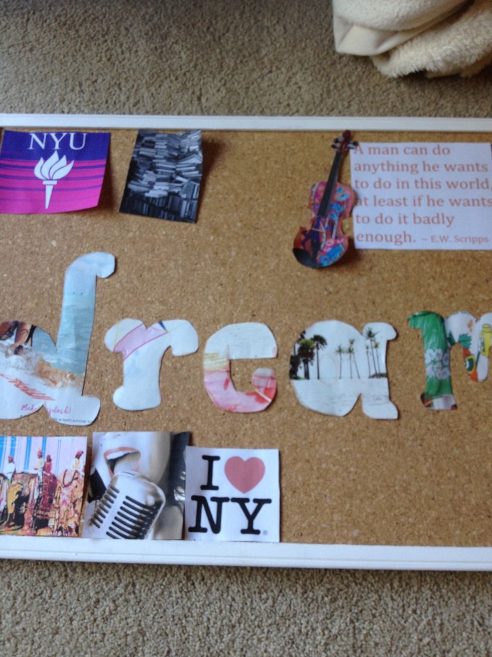 How to make a "dream board" - B+C Guides