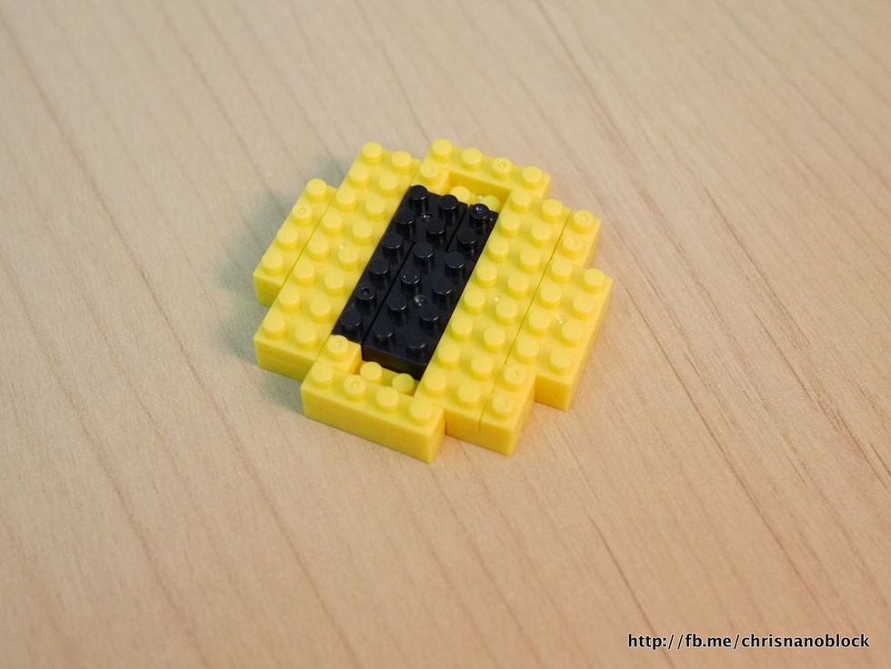 How to build pacman with nanoblock - B+C Guides