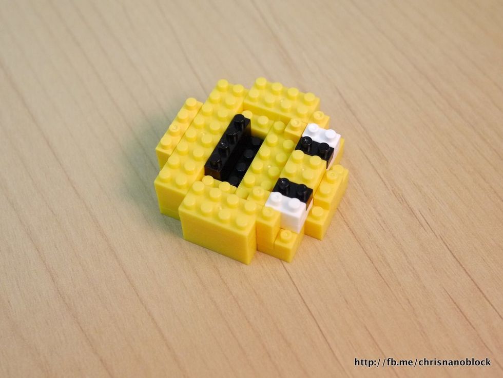How to build pacman with nanoblock - B+C Guides