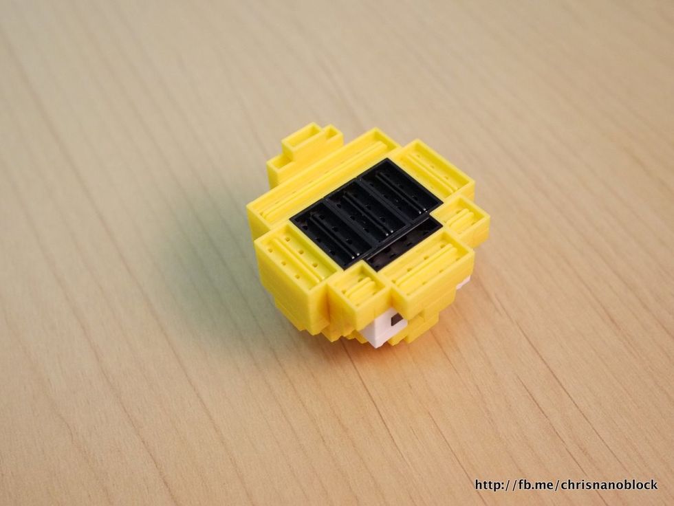 How to build pacman with nanoblock - B+C Guides