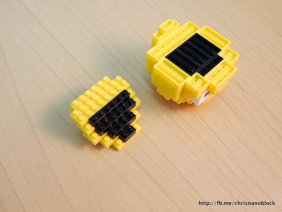 How to build pacman with nanoblock - B+C Guides